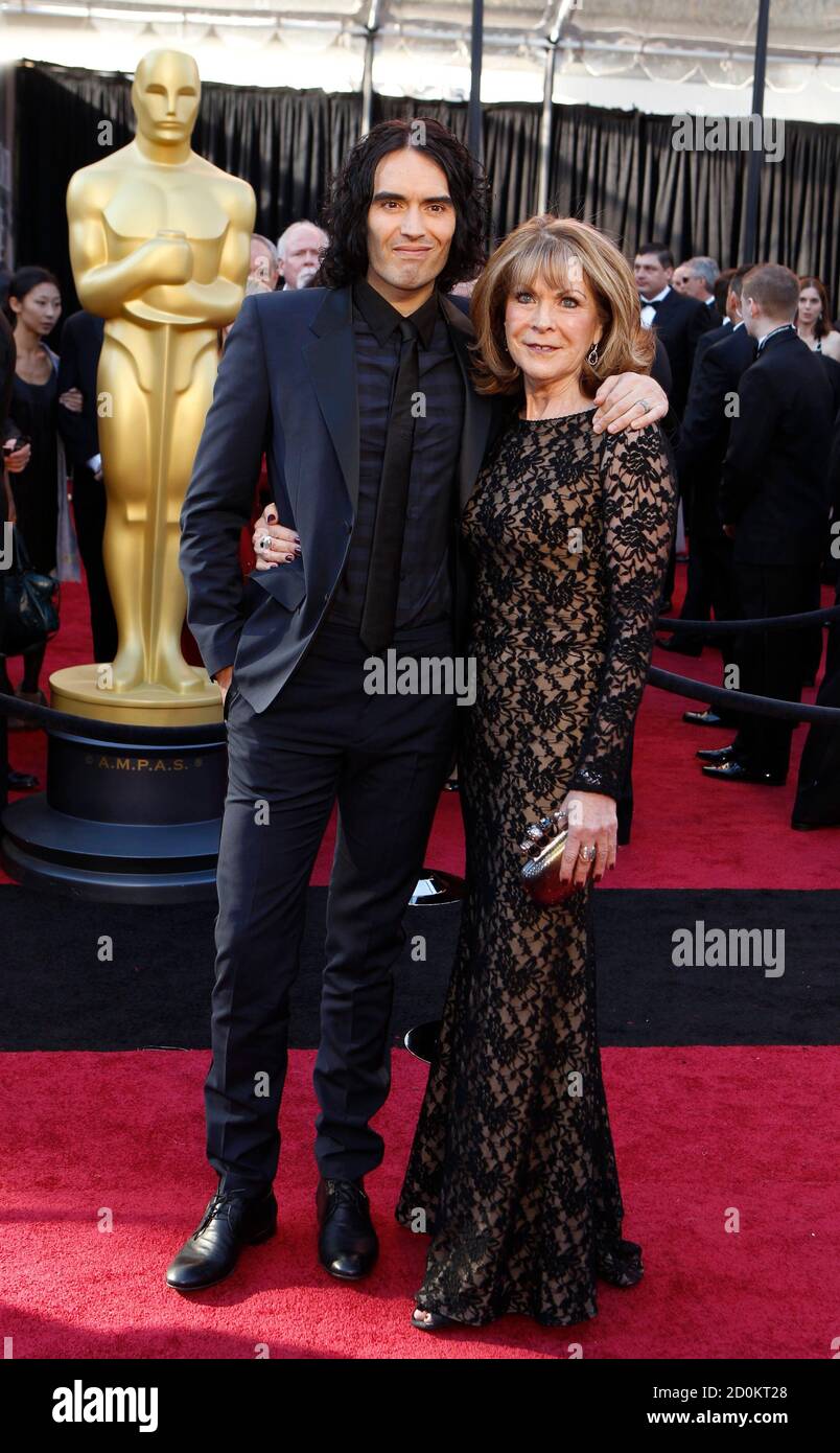 Russell brand mother barbara brand hi-res stock photography and images ...