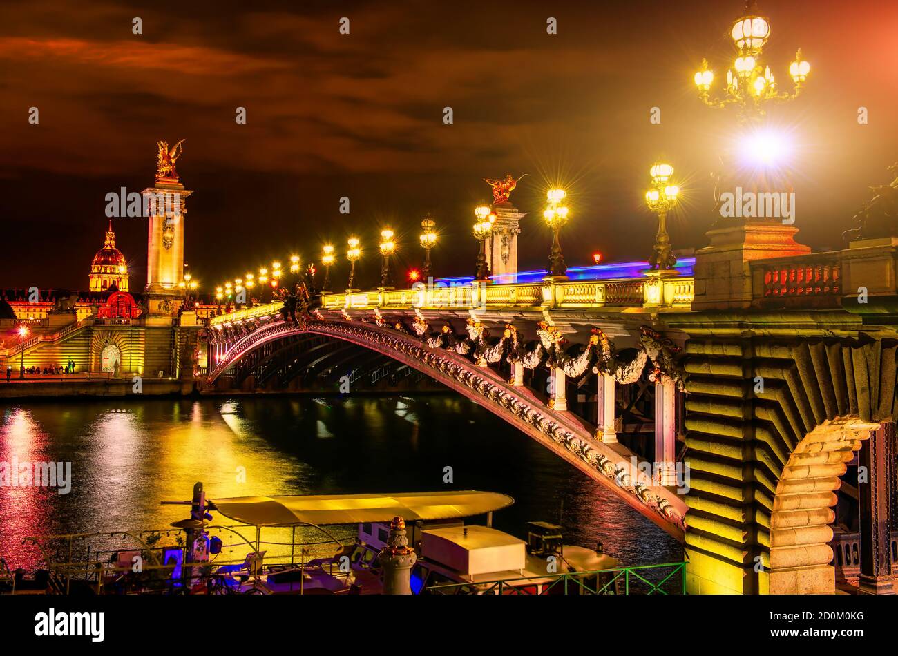 Alexandre 3 bridge hi-res stock photography and images - Alamy