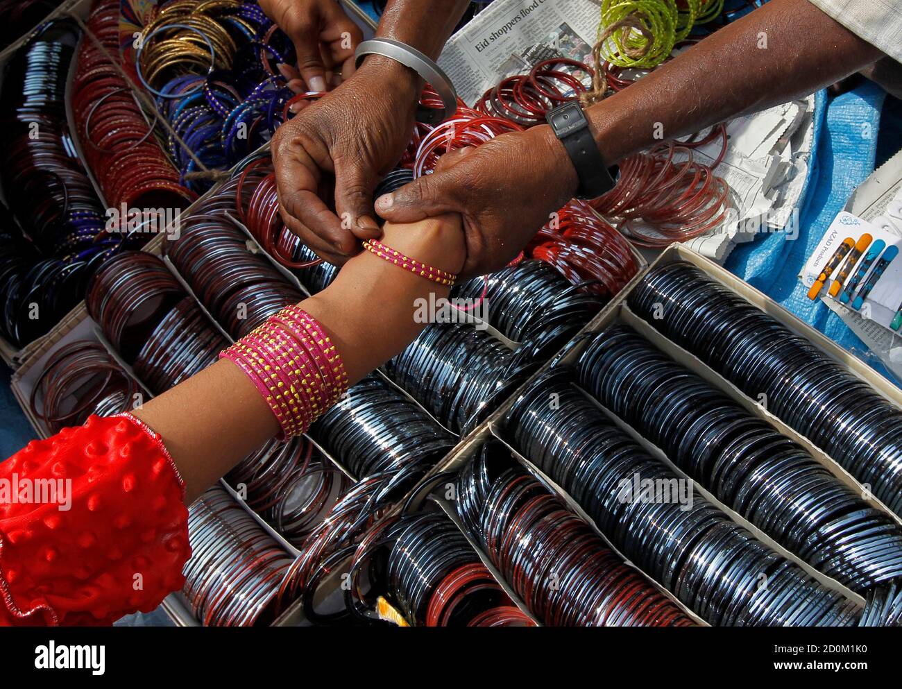 Wrist Bangles High Resolution Stock Photography and Images - Alamy