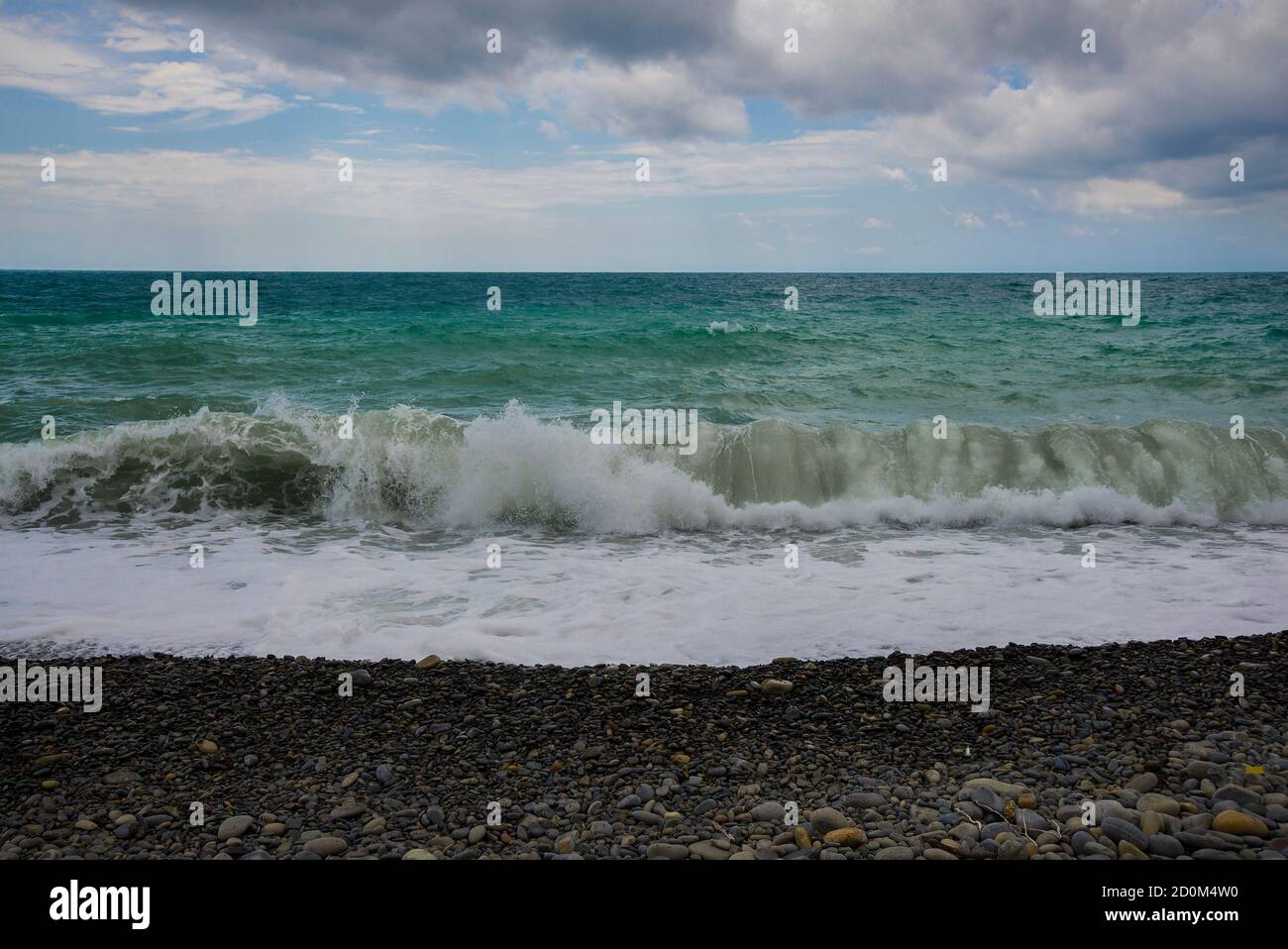 Deep sea water waves, Black sea Stock Photo - Alamy
