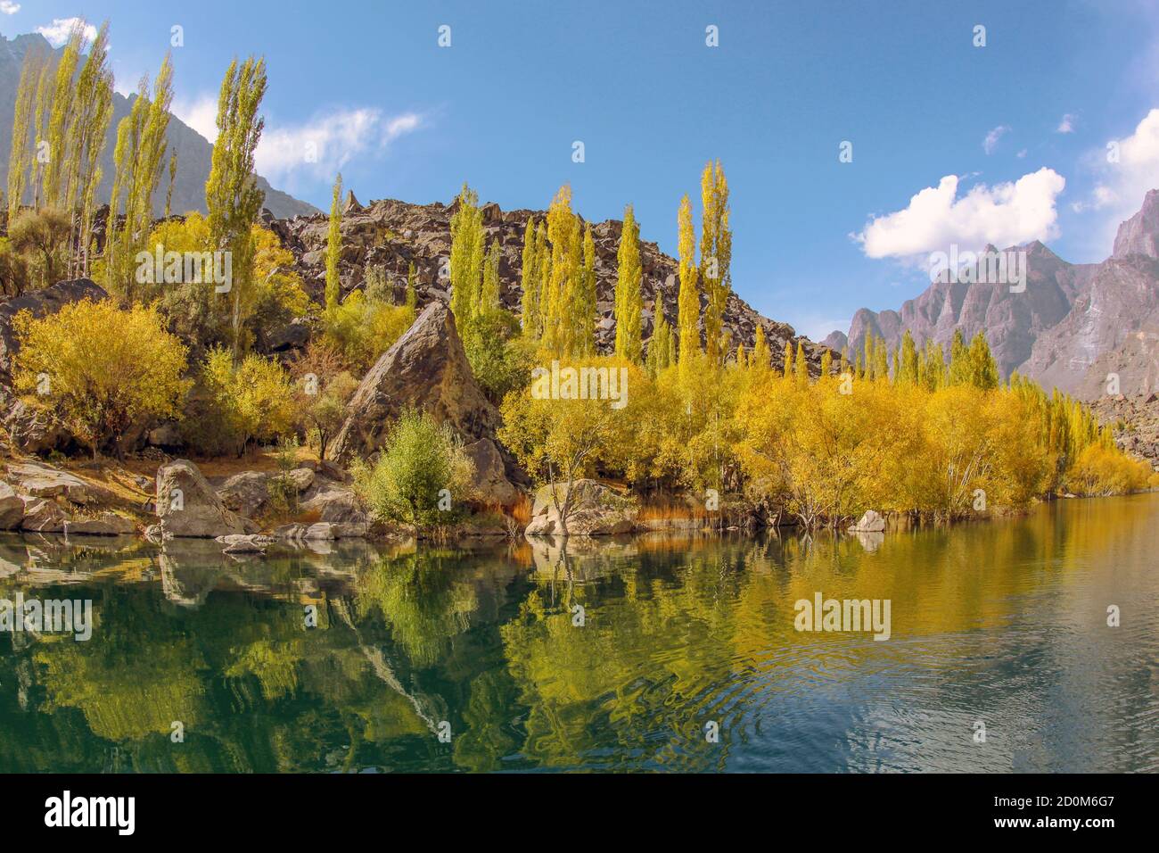 The Kachura Lakes are three lakes in the Skardu District of Gilgit ...