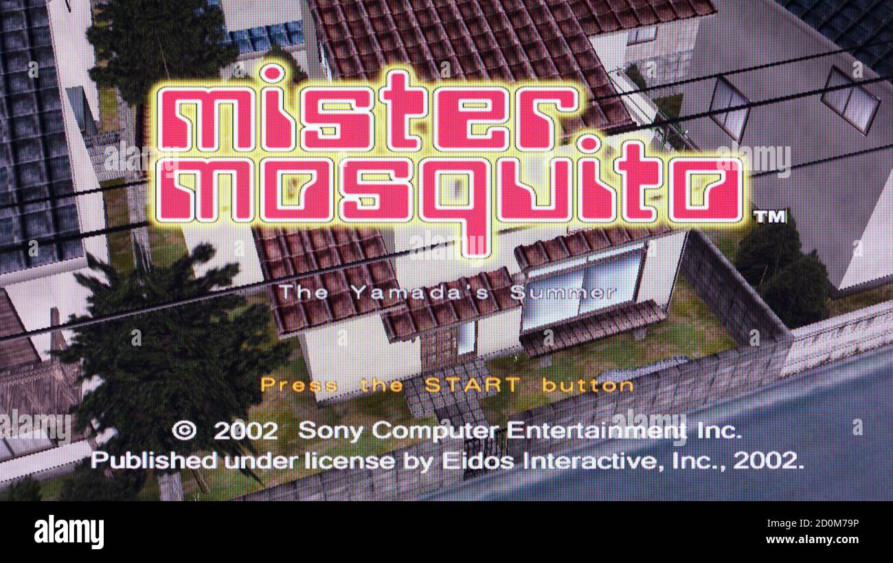 Mister Mosquito - Sony Playstation 2 PS2 - Editorial use only Stock ...