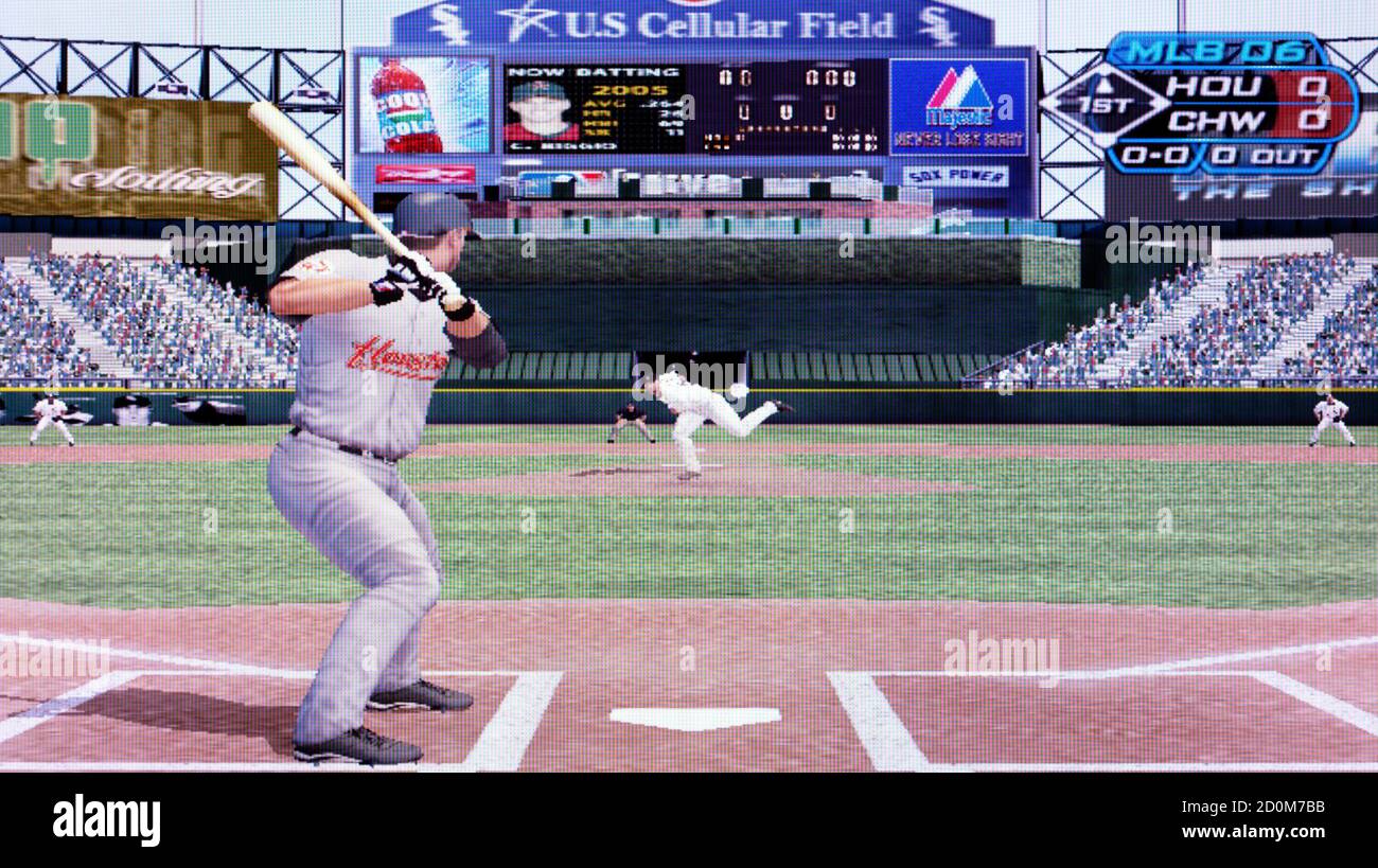 MLB 06 The Show - Sony Playstation 2 PS2 - Editorial use only Stock ...