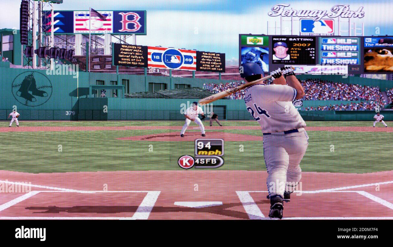 MLB 08 The Show - Sony Playstation 2 PS2 - Editorial use only Stock Photo - Alamy