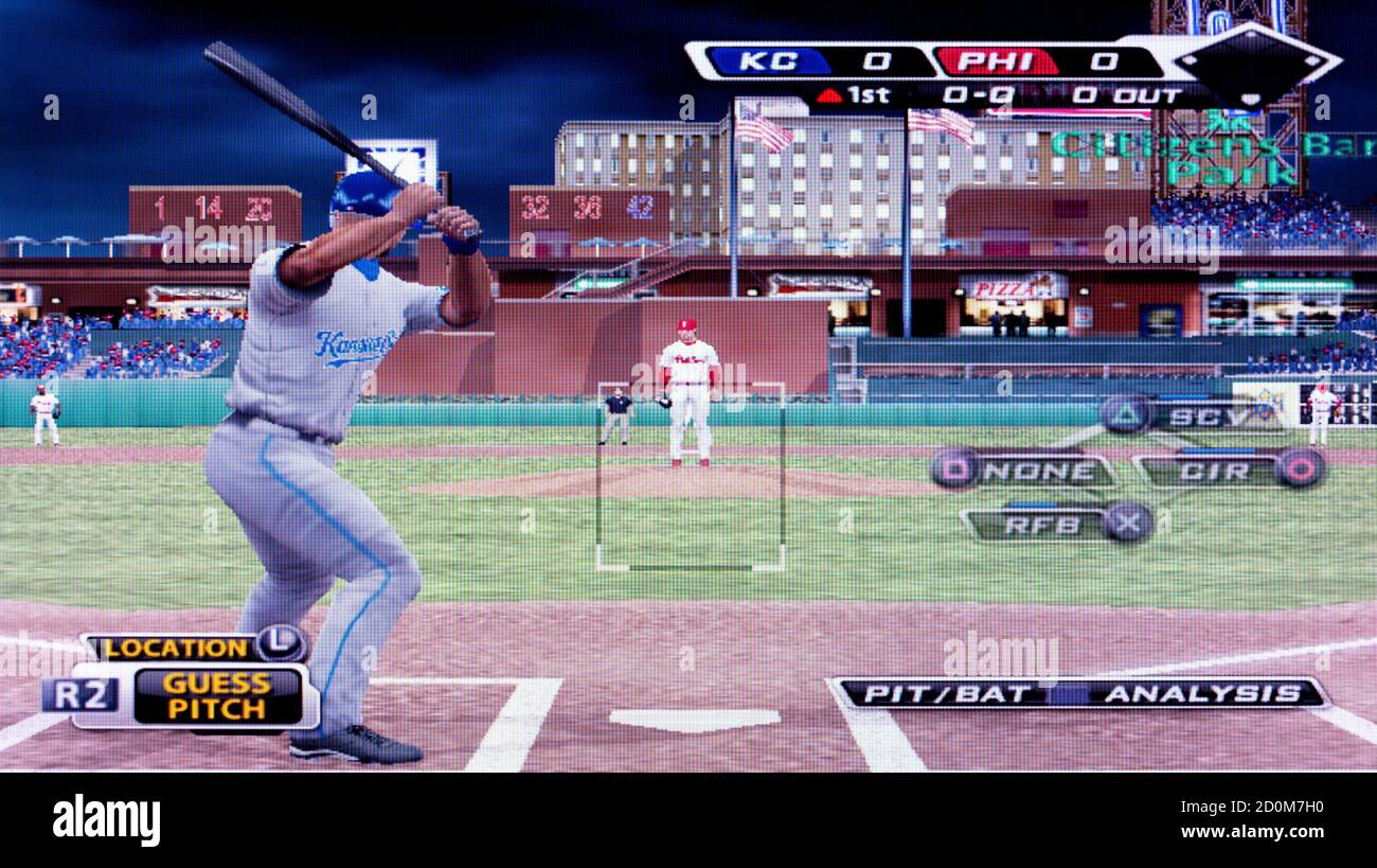 MLB 09 The Show - Sony Playstation 2 PS2 - Editorial use only Stock ...