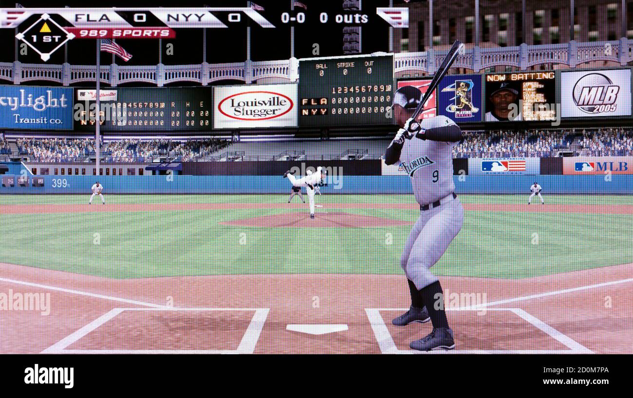 MLB 2005 - Sony Playstation 2 PS2 - Editorial use only Stock Photo - Alamy