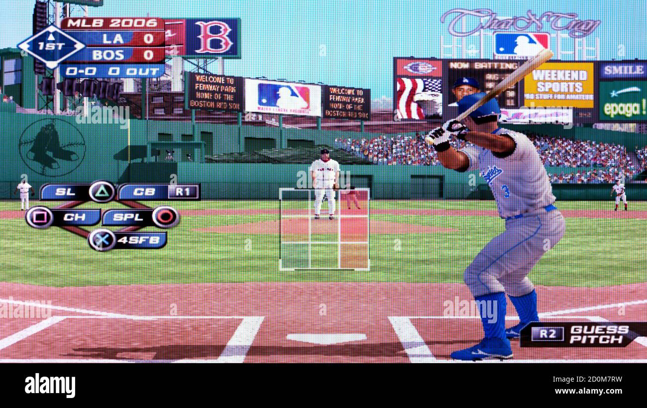 MLB 2006 - Sony Playstation 2 PS2 - Editorial use only Stock Photo - Alamy