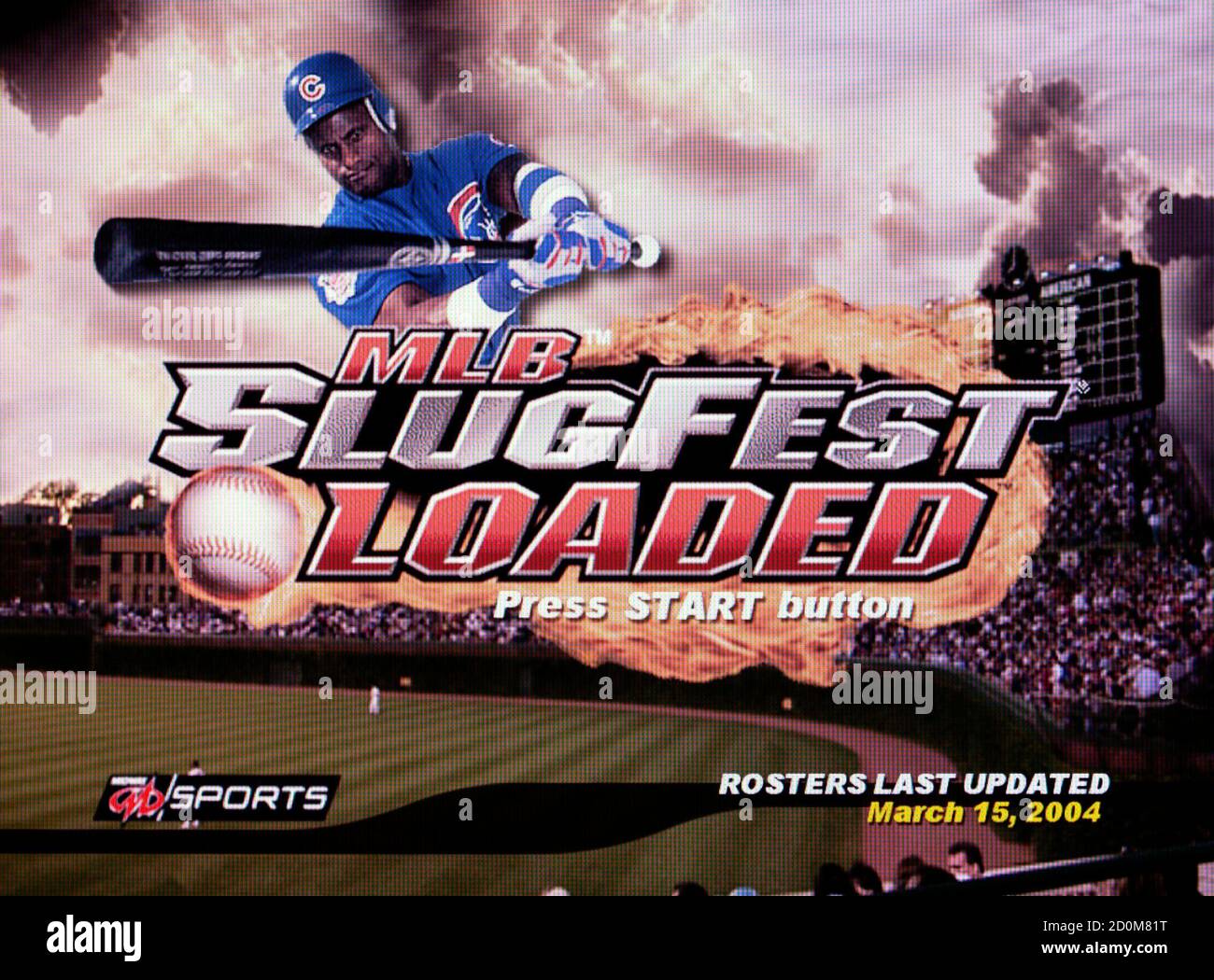 MLB Slugfest Loaded - Sony Playstation 2 PS2 - Editorial use only Stock Photo - Alamy