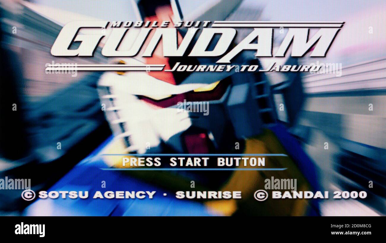Mobile suit gundam journey to jaburo hi-res stock photography and ...