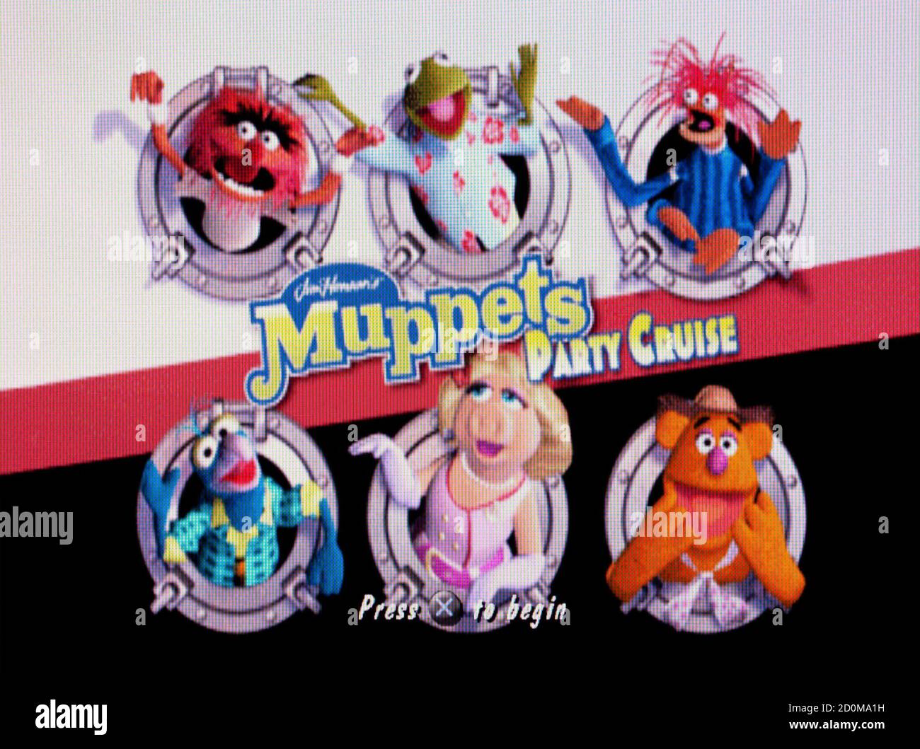 The Muppets Party Cruise - Sony Playstation 2 PS2 - Editorial use only ...