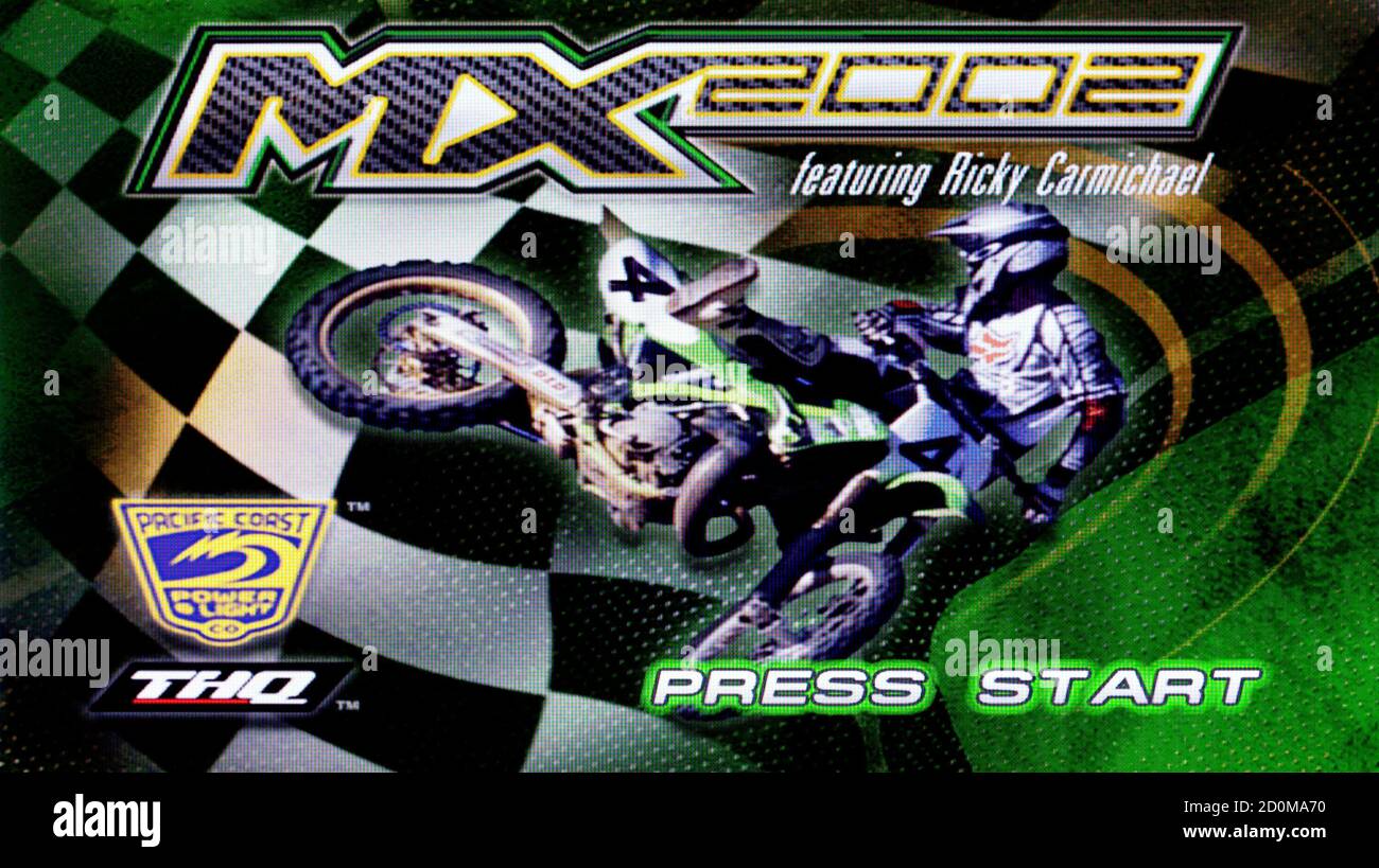 Mx2002 featuring ricky carmichael hi-res stock photography and images ...