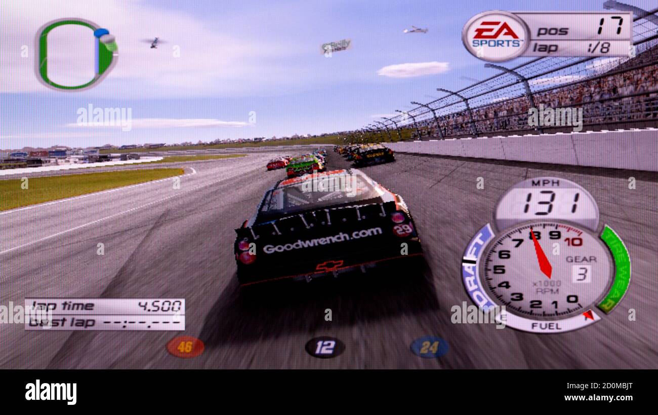 Nascar Thunder 2003 - Sony Playstation 2 PS2 - Editorial use only Stock ...