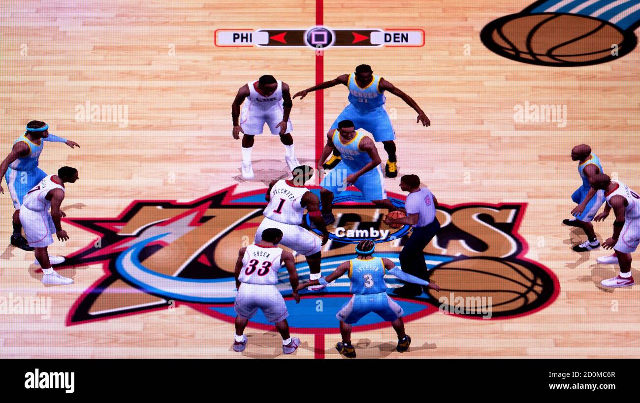 NBA 2K8 - Sony Playstation 2 PS2 - Editorial use only Stock Photo - Alamy