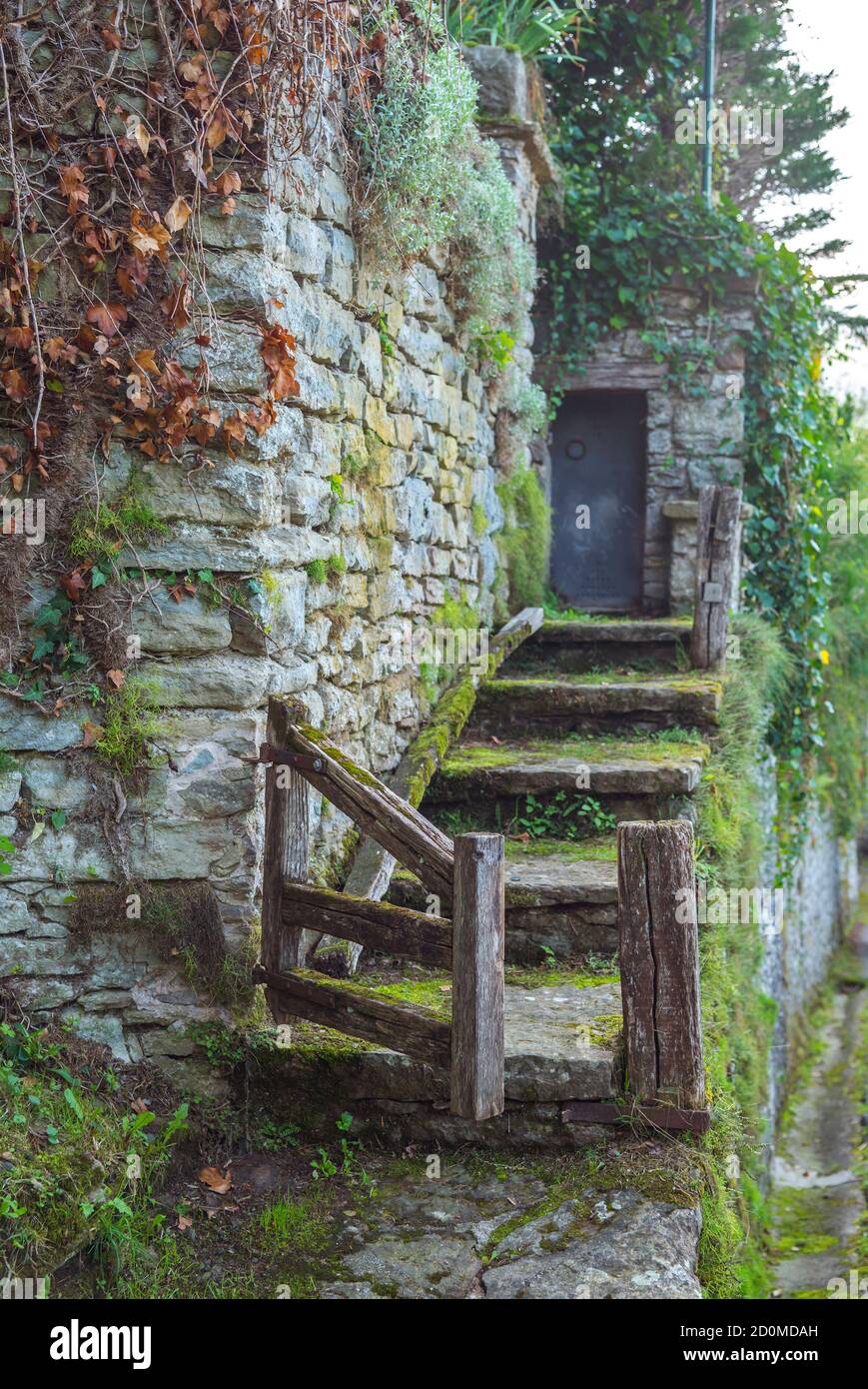Old catalan village rupit i pruit hi-res stock photography and images ...