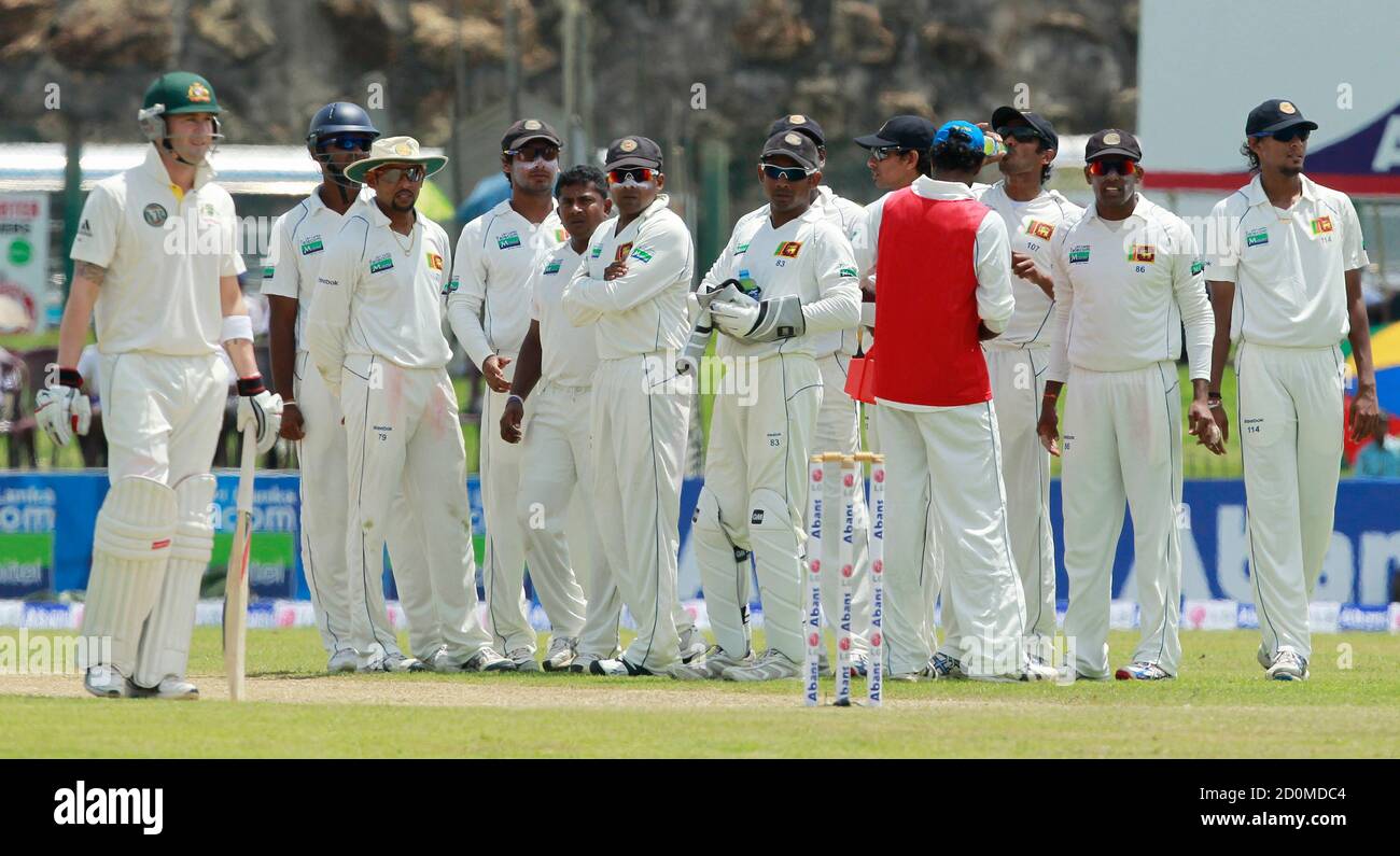 Third umpire decision hi-res stock photography and images - Alamy