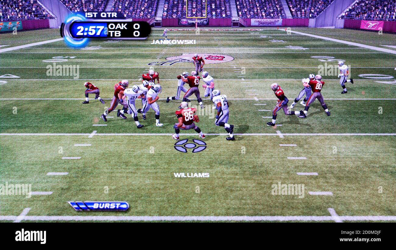 NFL Blitz Pro - Sony Playstation 2 PS2 - Editorial use only Stock Photo ...