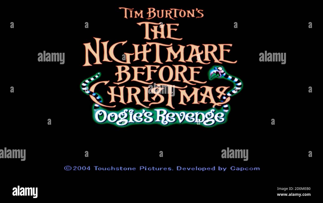 Tim Burton's The Nightmare Before Christmas - Oogie's Revenge - Sony ...
