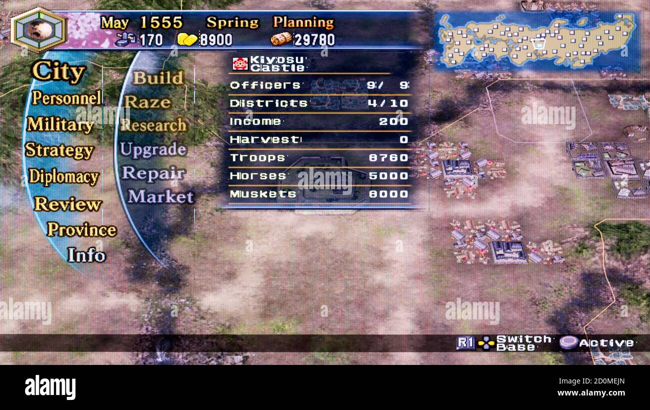 Nobunaga's Ambition - Iron Triangle - Sony Playstation 2 PS2 ...