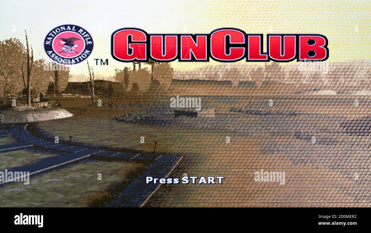 NRA Gun Club - Sony Playstation 2 PS2 - Editorial use only Stock Photo ...