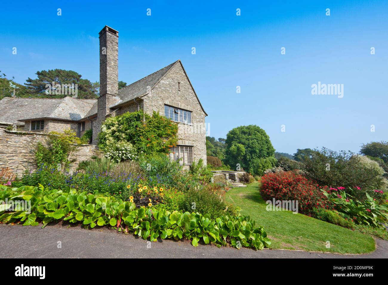 Coleton Fishacre House, the Arts & Crafts style former home of Rupert D ...