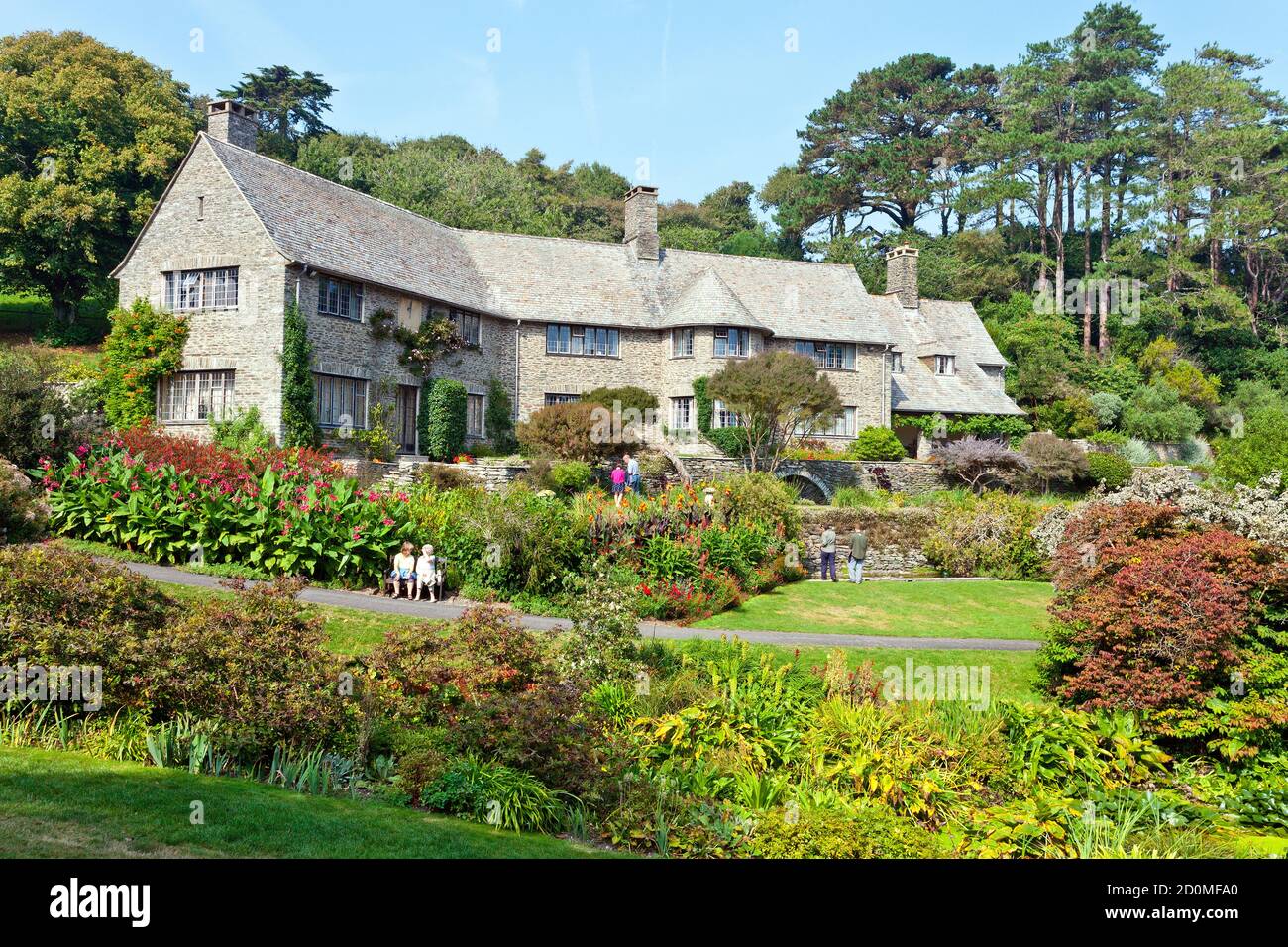 Coleton Fishacre House, the Arts & Crafts style former home of Rupert D ...