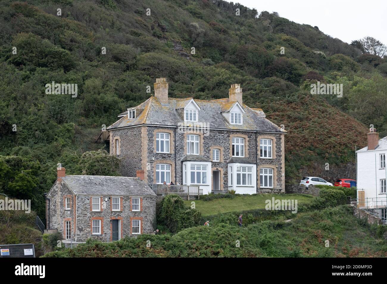 Fern Cottage ( on left ) at Port Isaac Cornwall, used for Doc Martins ...