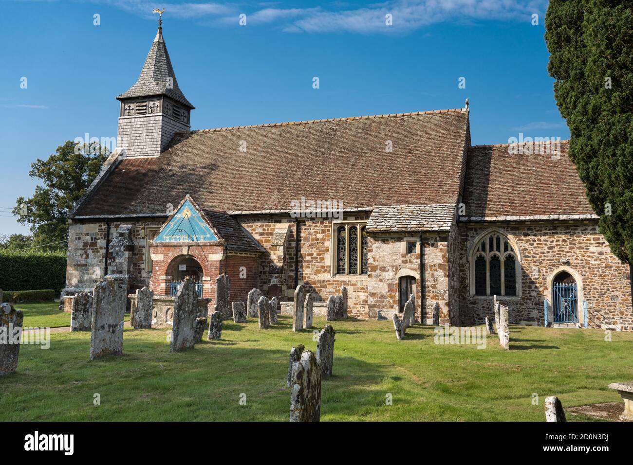 St Marys church, Ellingham Hampshire Stock Photo - Alamy