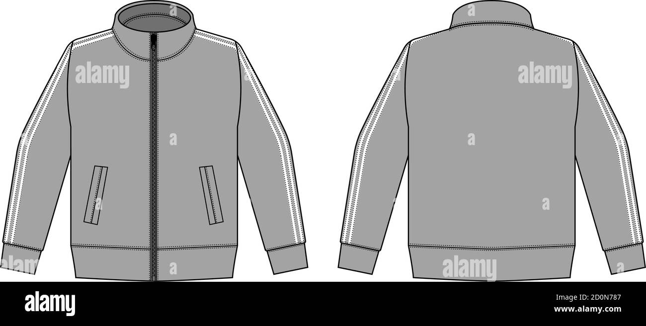 Gray sports uniform Stock Vector Images - Alamy