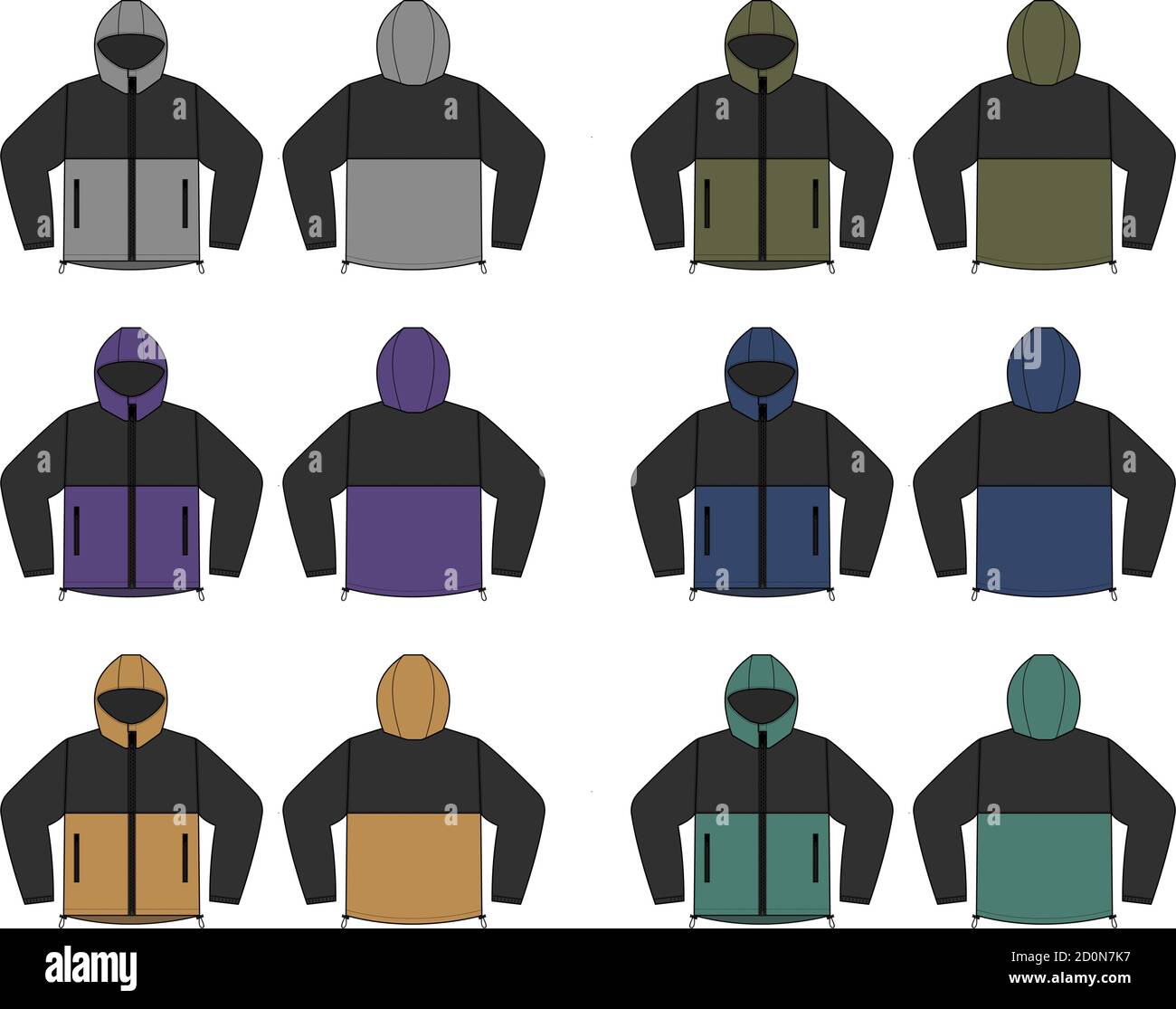 Windbreaker vector vectors hi-res stock photography and images - Alamy