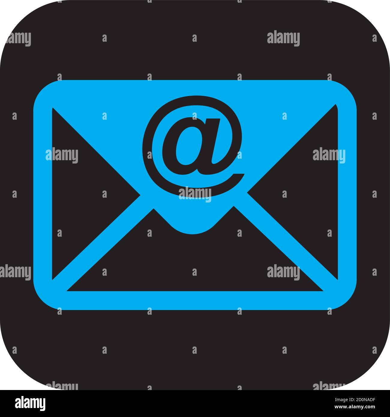 Contact send email button Stock Vector Images - Alamy