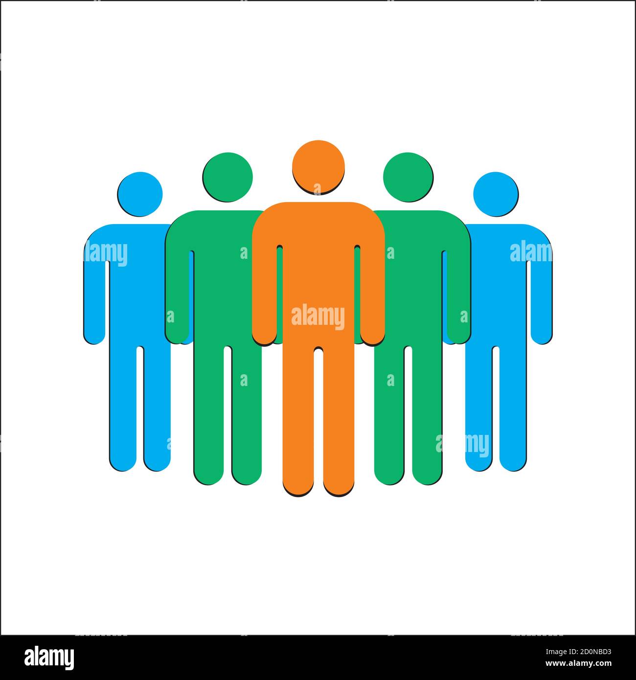 team of people Stock Vector Image & Art - Alamy