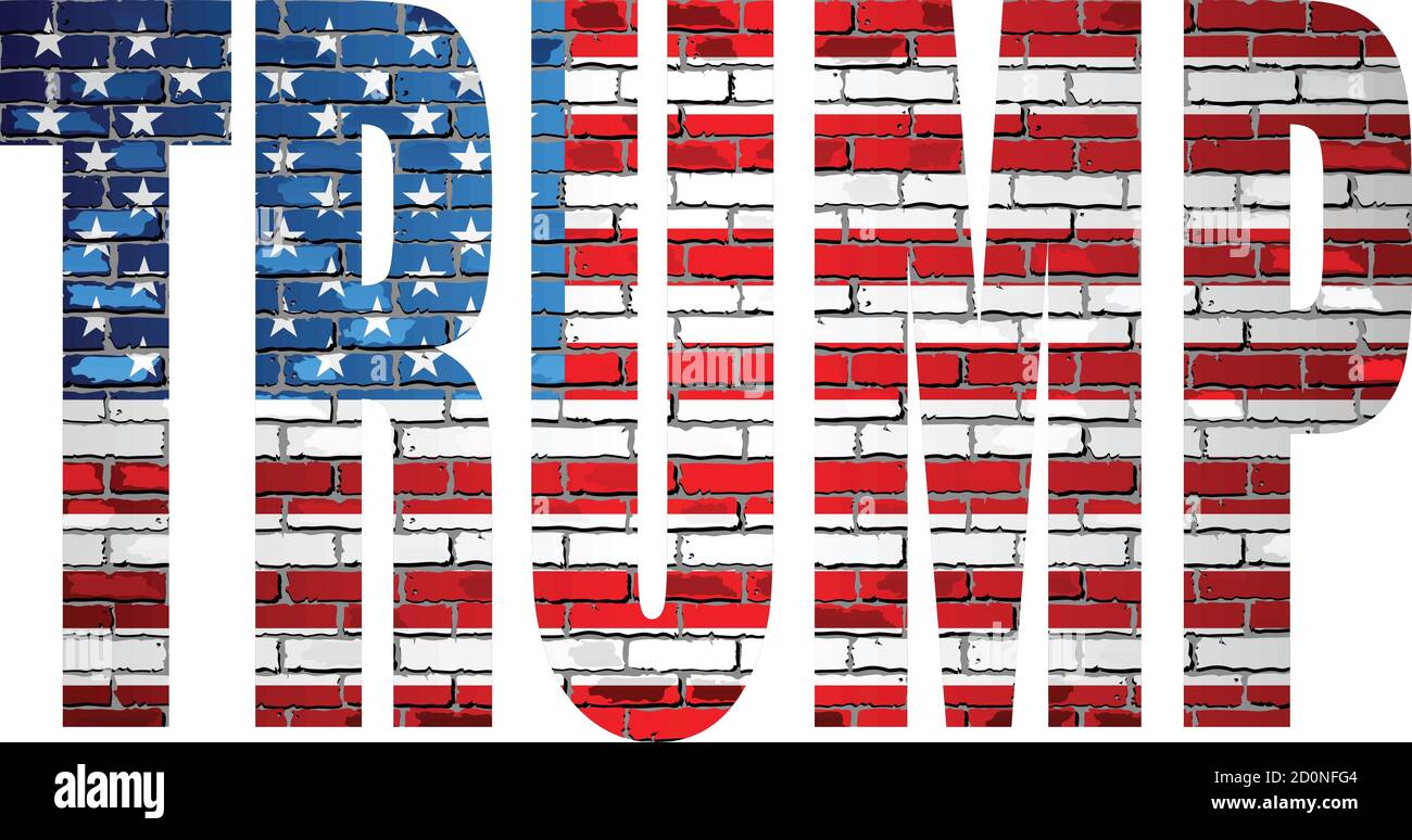 Trump letters Stock Vector Images - Alamy