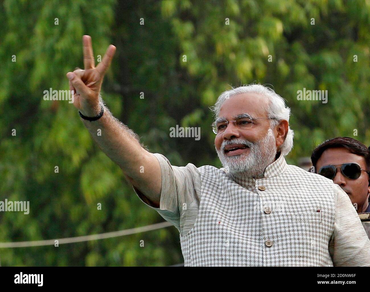 Narendra modi profile hi-res stock photography and images - Alamy