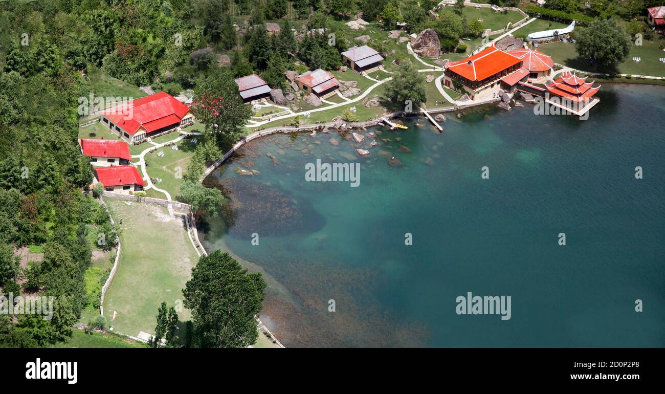 Lower Kachura Lake, also known as Shangrila Lake is located in Kachura ...