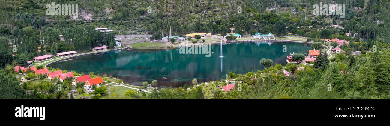 Lower Kachura Lake, also known as Shangrila Lake is located in Kachura ...