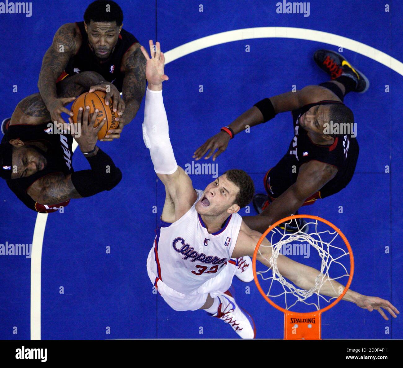 Basketball rebound lebron hi-res stock photography and images - Alamy