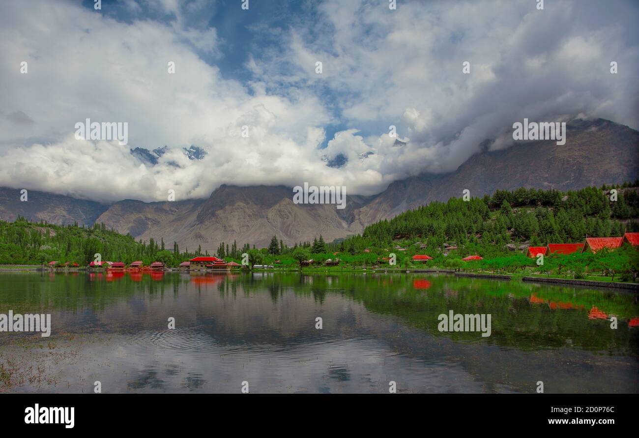 Lower Kachura Lake, also known as Shangrila Lake is located in Kachura ...
