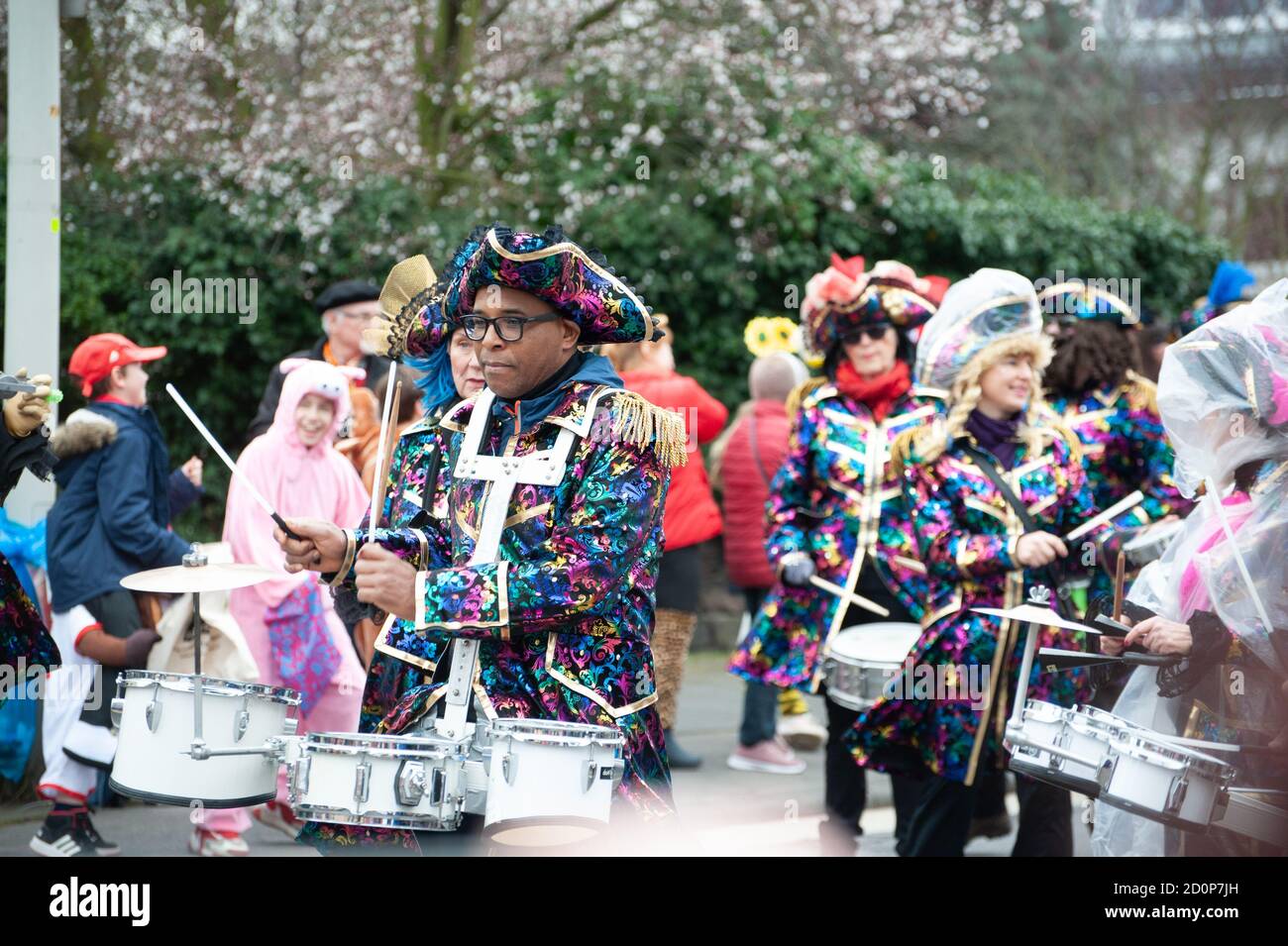 Beuel-Limperich, North Rhine-Westphalia / Germany: February 23, 2020 ...