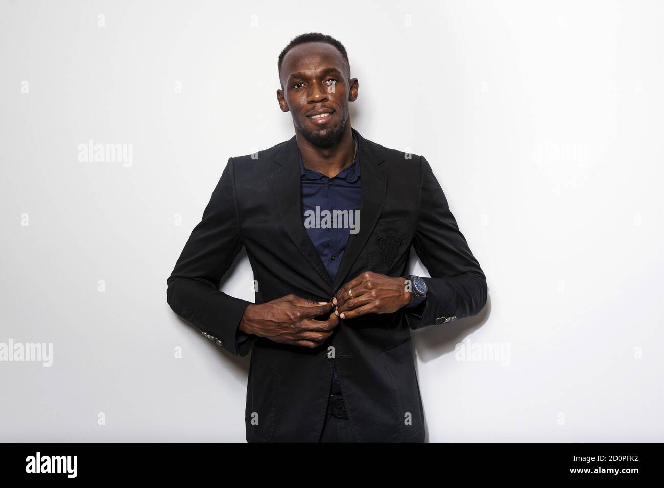 Portrait of usain bolt hi-res stock photography and images - Alamy