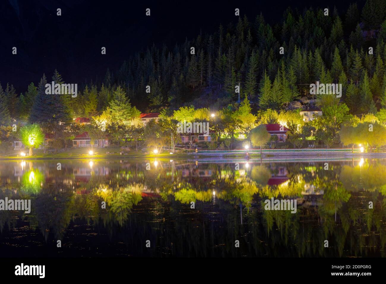 Lower Kachura Lake, also known as Shangrila Lake is located in Kachura ...