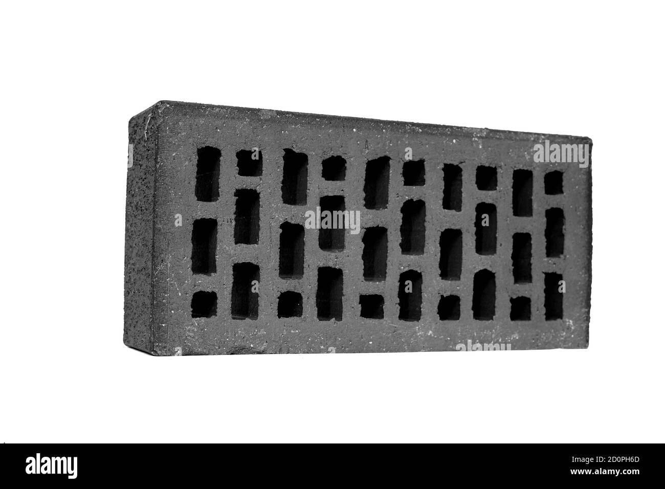 Grey brick block Cut Out Stock Images & Pictures - Alamy