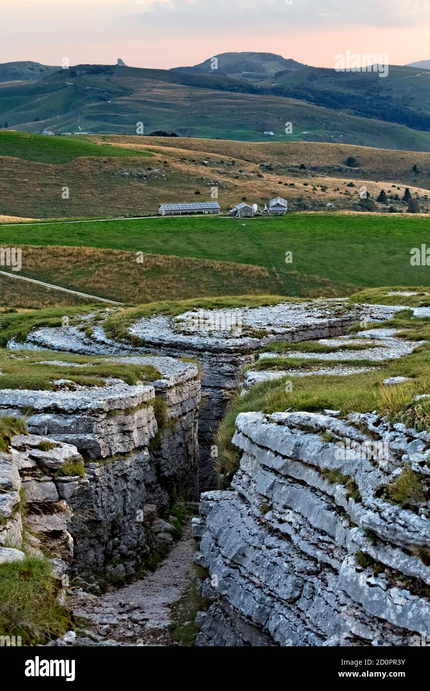 Lessinia plateau hi-res stock photography and images - Alamy