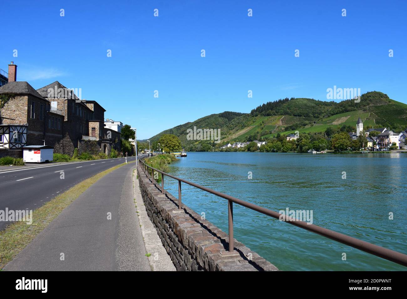 waterfront of Alf Stock Photo - Alamy