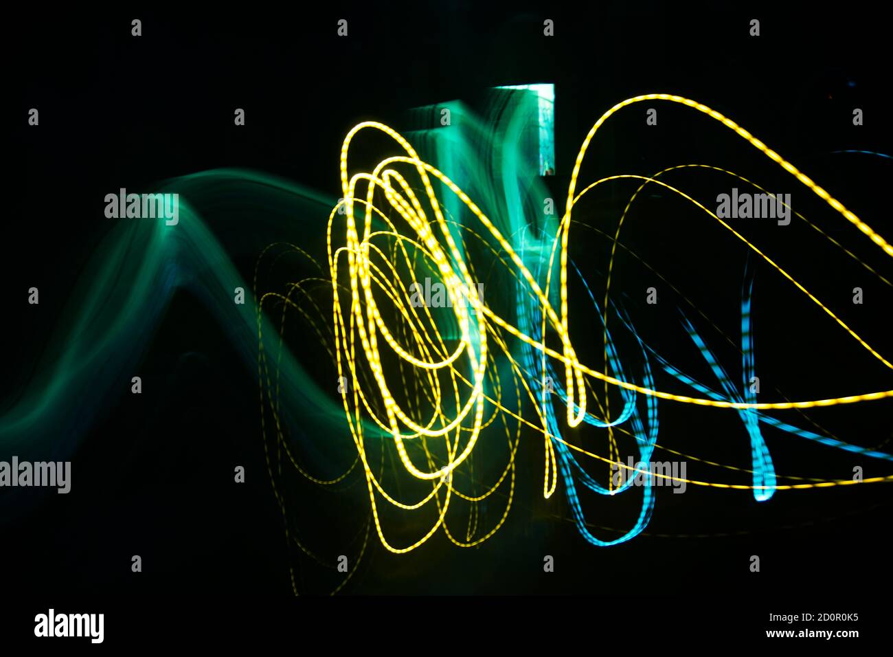 Blur colourful Abstract background of glowing stripes of streaks of ...