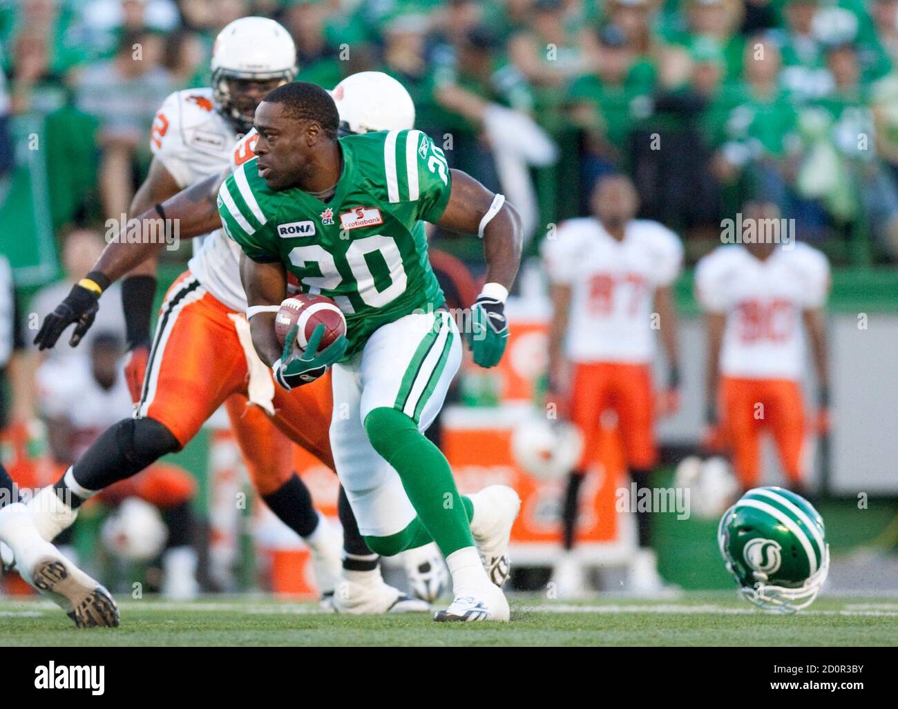 Saskatchewan roughriders helmet hi-res stock photography and images - Alamy