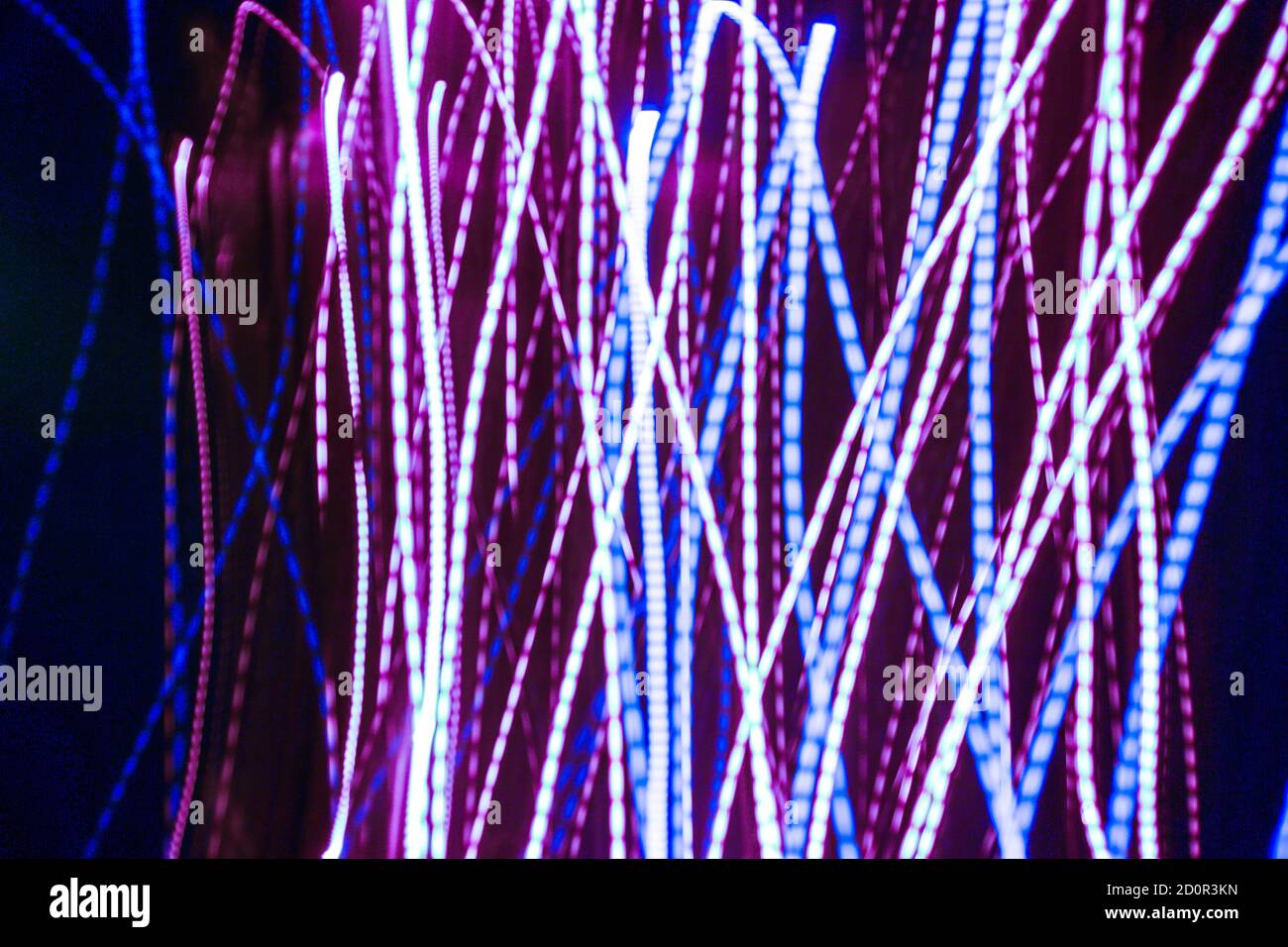 Blur colourful Abstract background of glowing stripes of streaks of ...