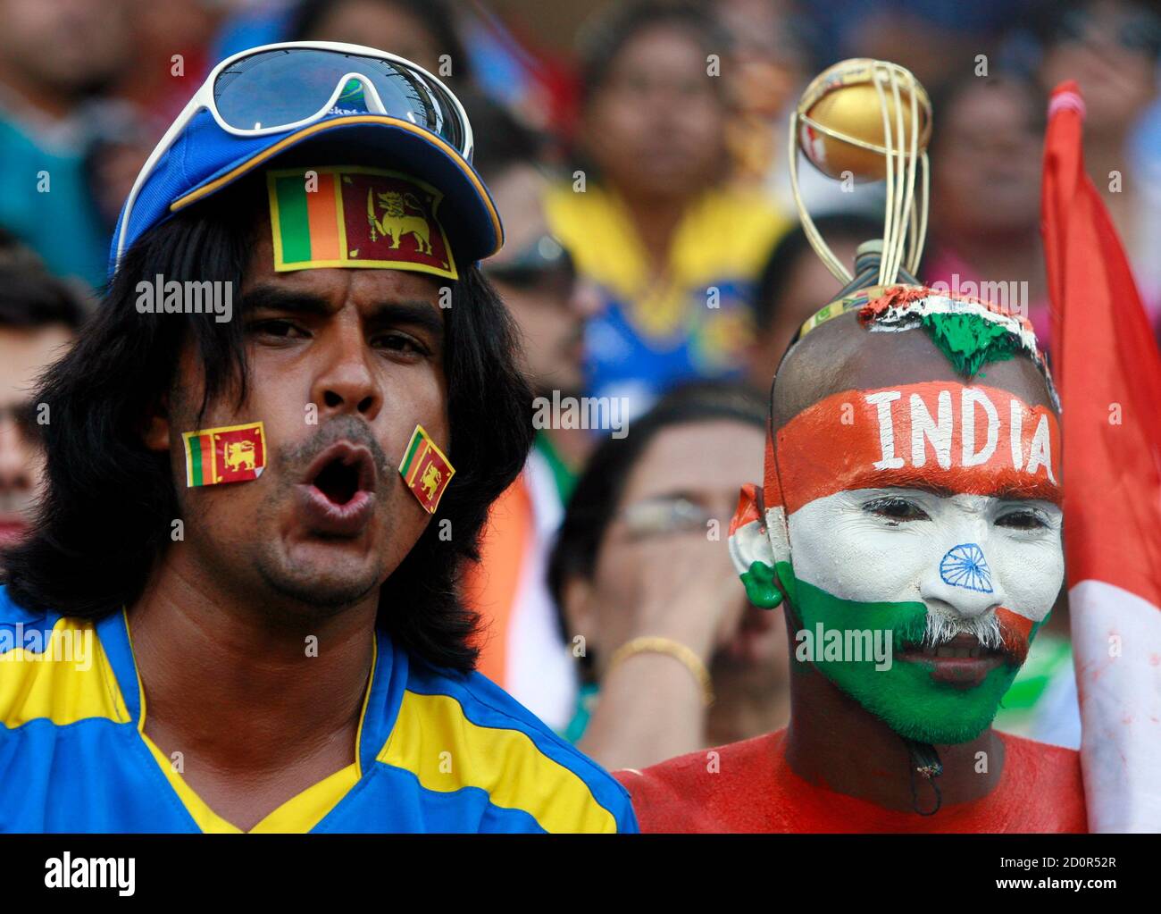 Indian Fans Icc Cricket World High Resolution Stock Photography and ...