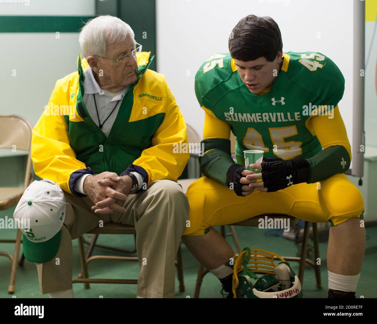 American football coach locker room hi-res stock photography and images ...