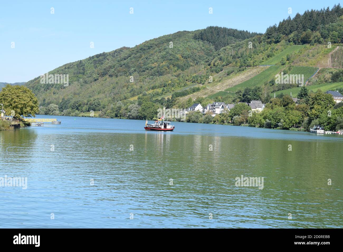 waterfront of Bullay Stock Photo - Alamy