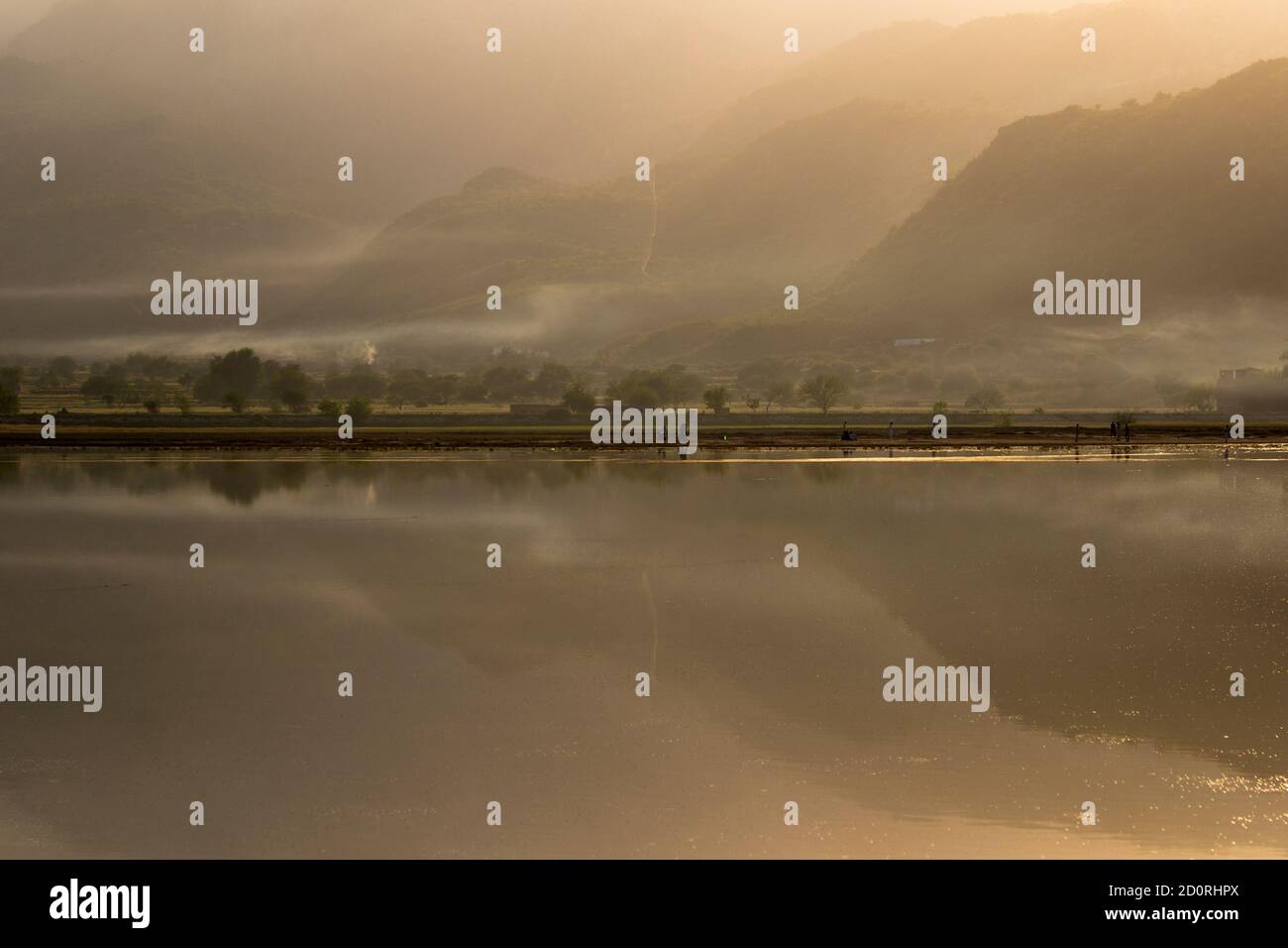 Uchhali is a saltwater lake in Soan Sakaser Valley in the southern Salt ...